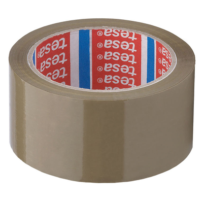 Тиксо Tesa опаковъчно 50 мм, 66 м, кафяво, Solvent 4089 | Tashev-Galving
