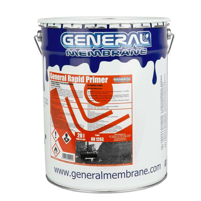 Битумен грунд General Membrane на бензинова основа 20 кг, черен, Eco ...