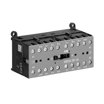 Контактор ABB променливотоков реверсивен 3P (3 NO), 1 NO, 24 V, 10 A, VBC6-30-10-01 | Tashev-Galving