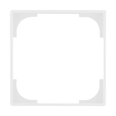 Декоративна рамка ABB за ключове и контакти един модул бяла, Basic55 | Tashev-Galving