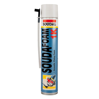 Полиуретанова пяна Soudal ръчна монтажна за изолационни материали 500 ...